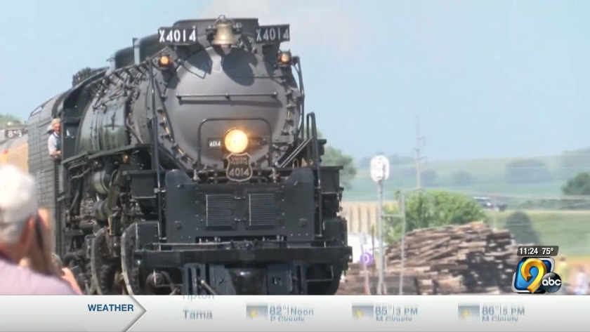 Union Pacific Big Boy Locomotive 4014 will arrive in Cedar Rapids ...