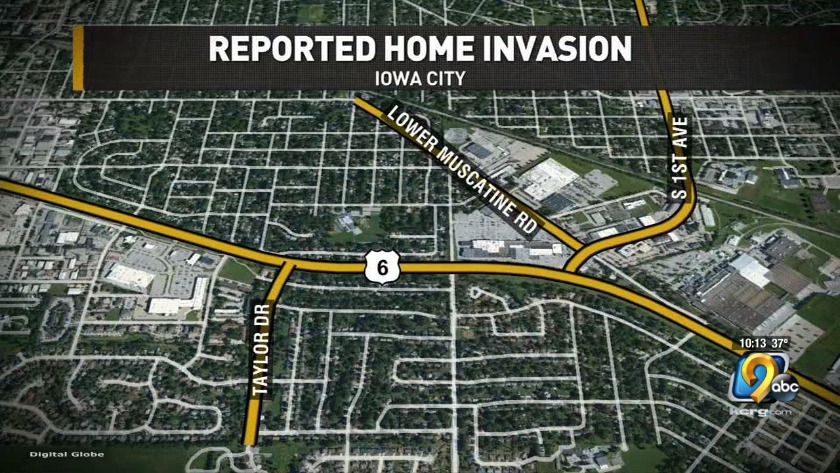One person injured during Sunday night home invasion in Iowa City