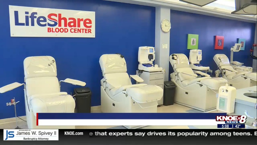 Lifeshare Blood Center in need of donations