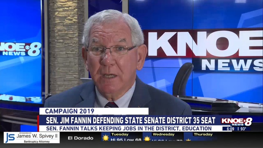 Sen. Jim Fannin talks about bringing experience to the State Senate ...