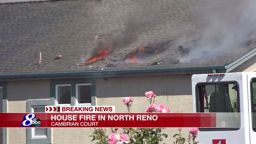 Faulty electrical equipment started north Reno fire