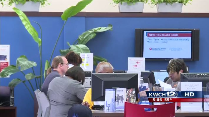 The Wichita Workforce Center holds Get Hired job fair