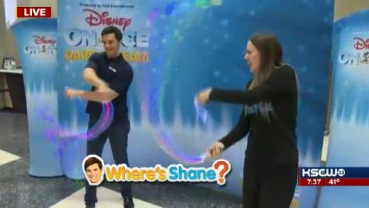 Where's Shane? Disney On Ice: Dare to Dream