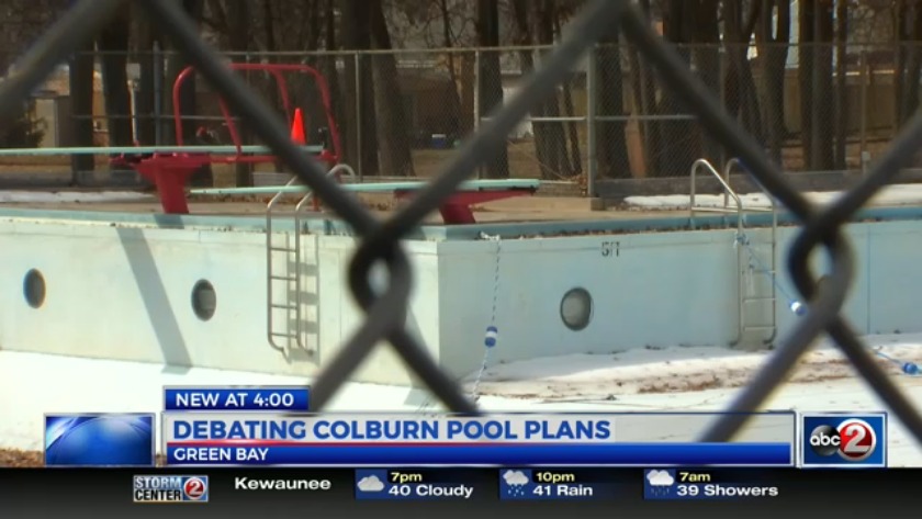 Plans to upgrade the Green Bay's Colburn Pool remain up in the air