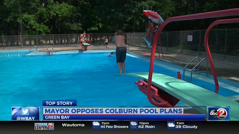 Plans to upgrade the Green Bay's Colburn Pool remain up in the air
