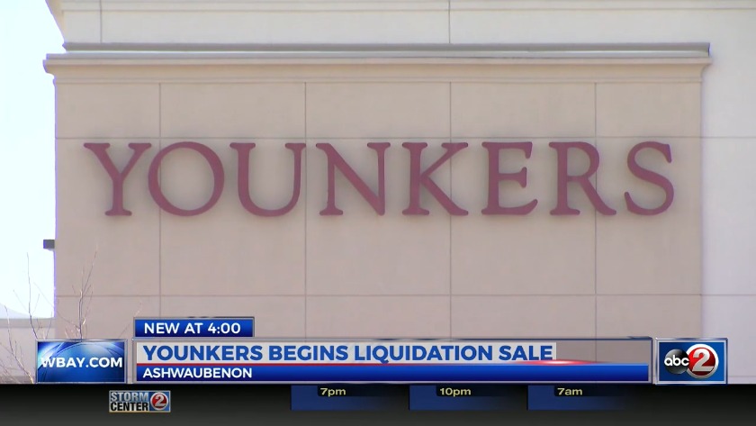 Liquidation sales begin at Younkers, other Bon-Ton stores