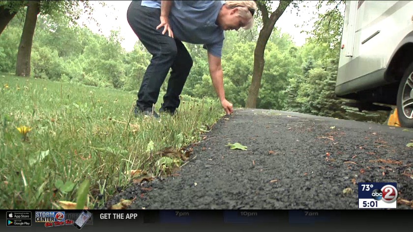 Woman out of $9,000 because of asphalt paving scam