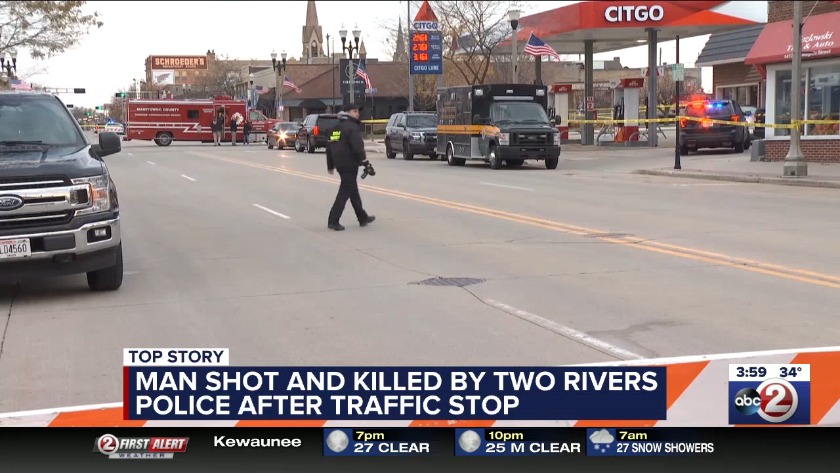 State investigating fatal officer-involved shooting in Two Rivers