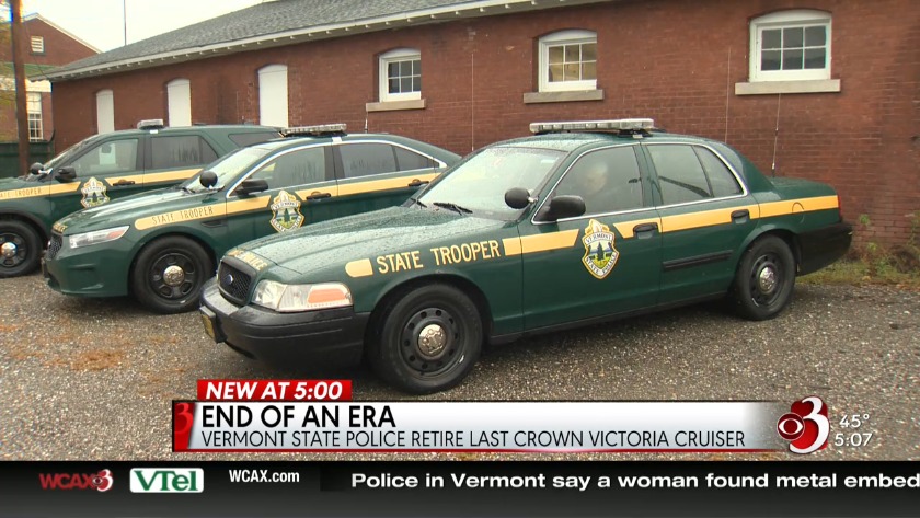 Vermont State Police retire last Ford Crown Victoria cruiser