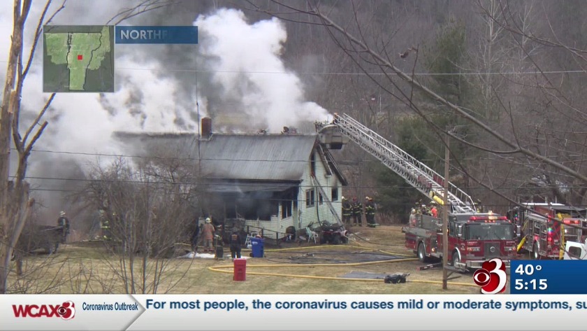 1 dead, 1 hospitalized from Northfield fire