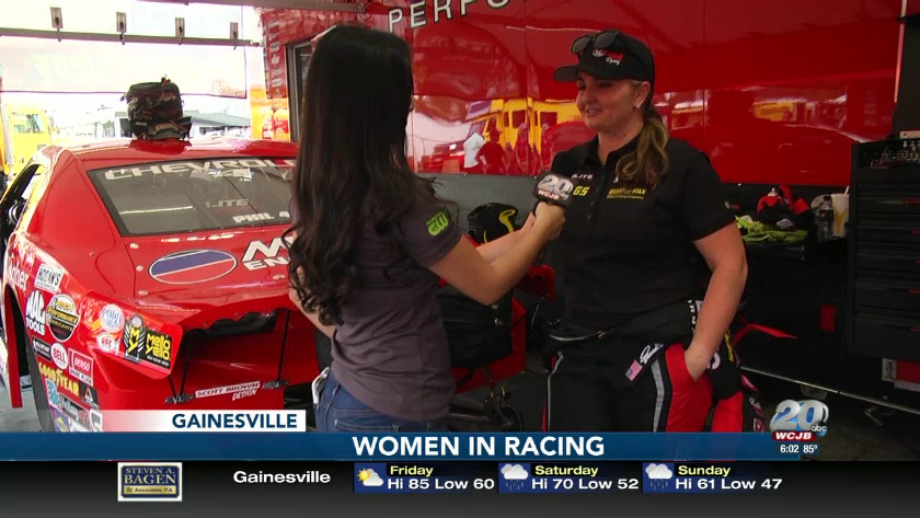 Female racers break traditional stereotype of "drag racer"
