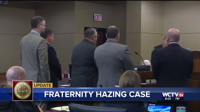 Pledge's 'big brother' in FSU fraternity hazing case begins jail sentence