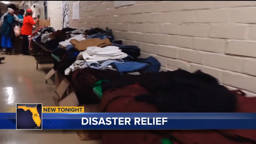 Disaster relief distribution draws thousands in Gadsden County