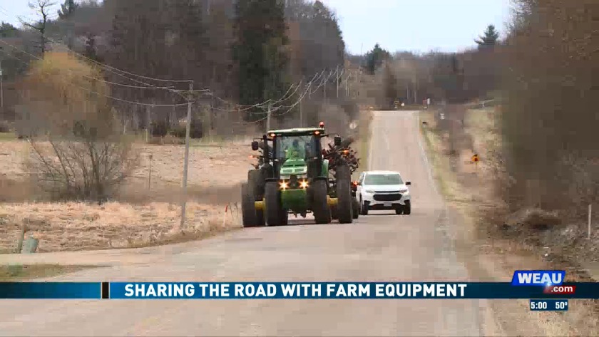 The rules of the road: Passing slow moving farm vehicles