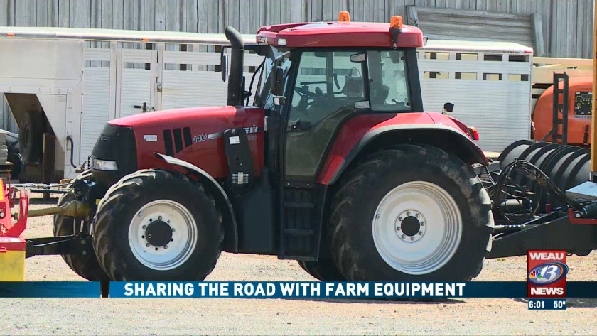 The rules of the road: Passing slow moving farm vehicles
