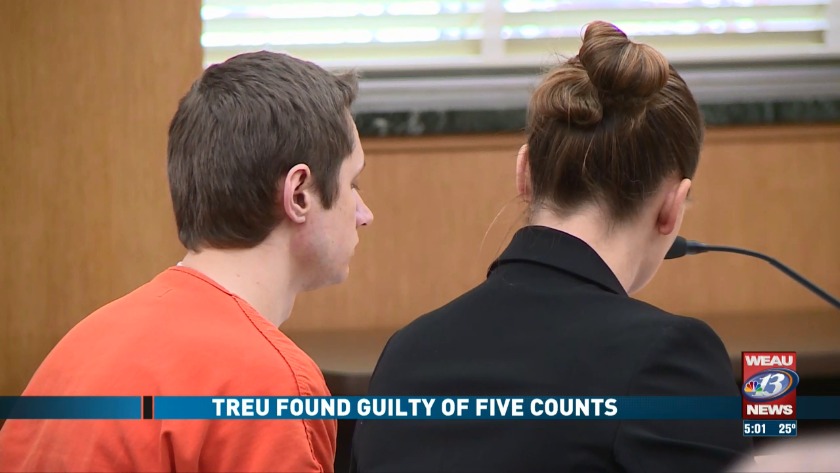 UPDATE: Colten Treu found guilty of four counts of vehicular homicide