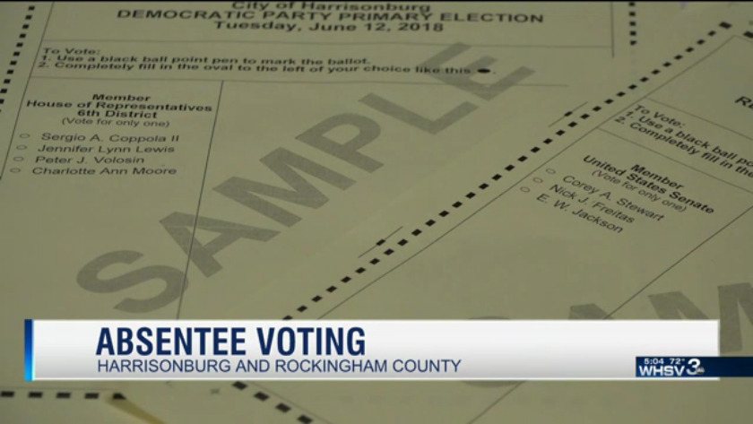 Absentee voting opens for Virginia primaries in June