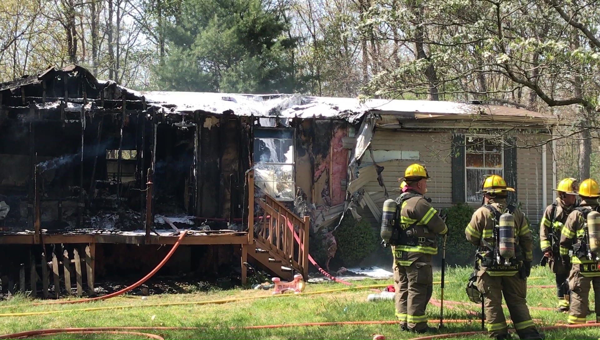 Seven people hospitalized after house fire in Grottoes