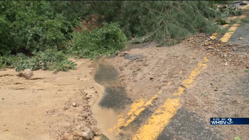 Mudslide in West Virginia causing problems for drivers
