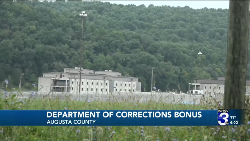 Virginia offers bonus to correctional officers transferring to Augusta ...