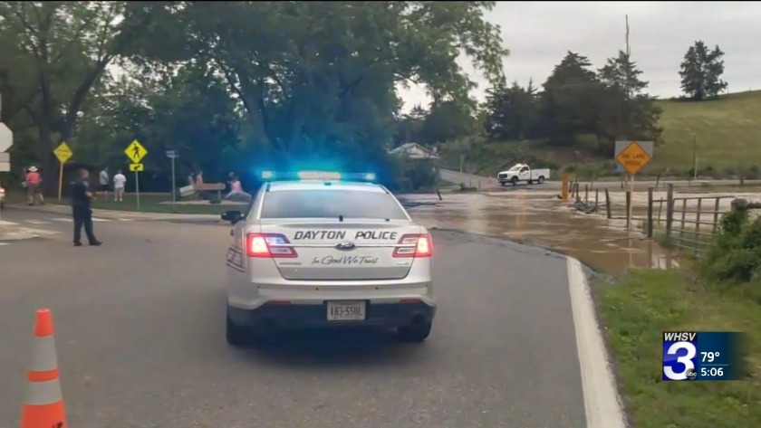 Officials warn people of the dangers of rushing water