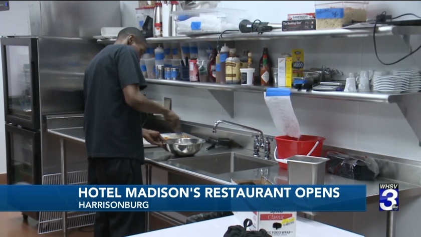 Hotel Madison's restaurant officially opens