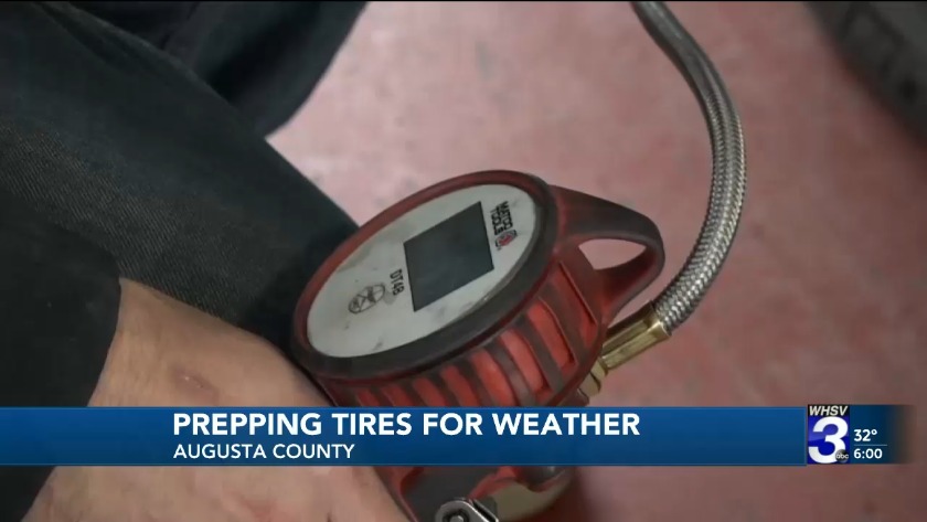 Check your tires before winter weather