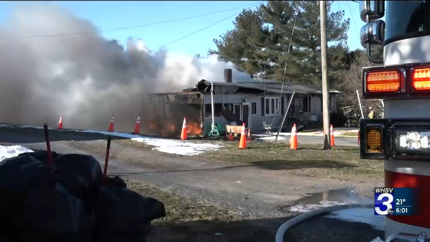 Rockingham County home destroyed in early morning fire