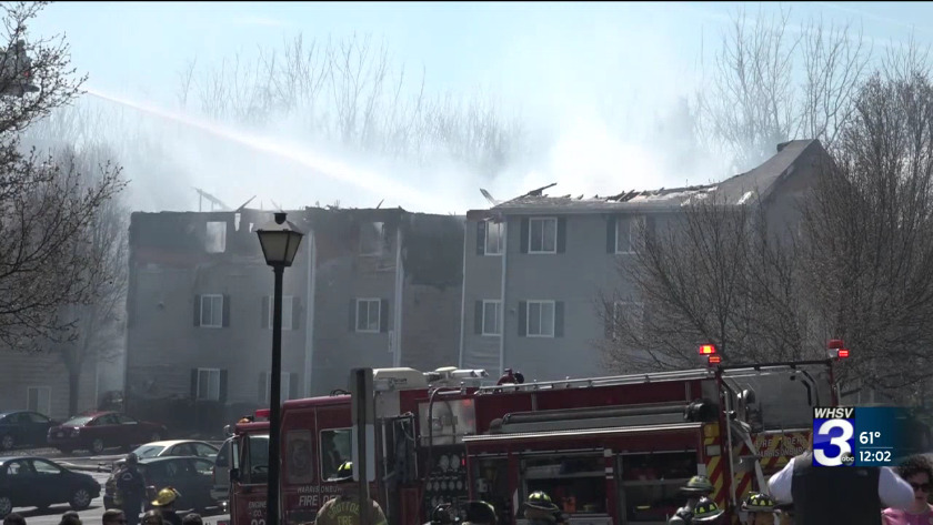 Fire officials release cause of massive apartment fire in Harrisonburg