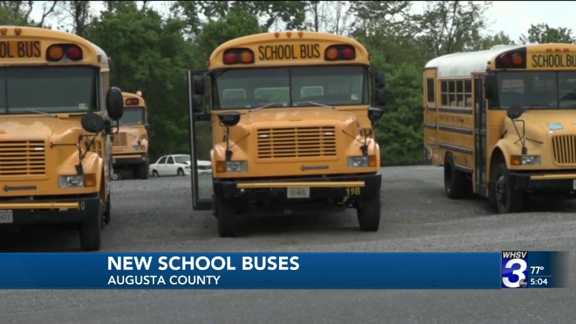 New school buses on the way for Augusta County