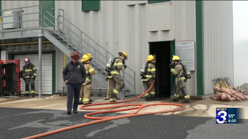 Newest recruits for Augusta County Fire-Rescue spend time training