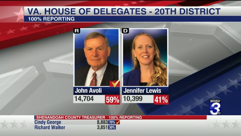 John Avoli wins race for the 20th District of Virginia's House