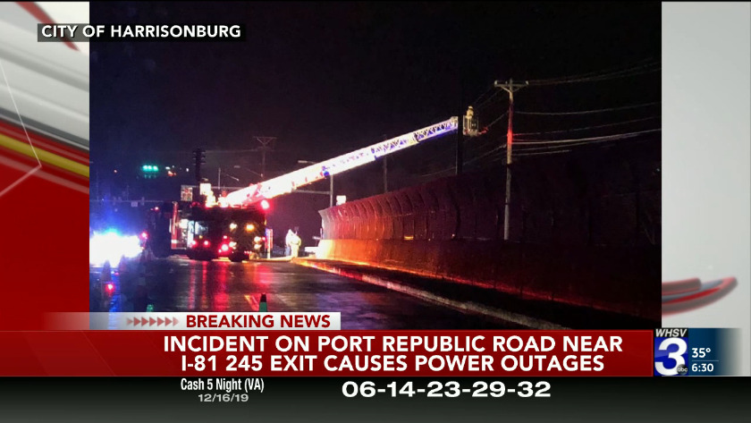 Power restored after incident on Port Republic Road