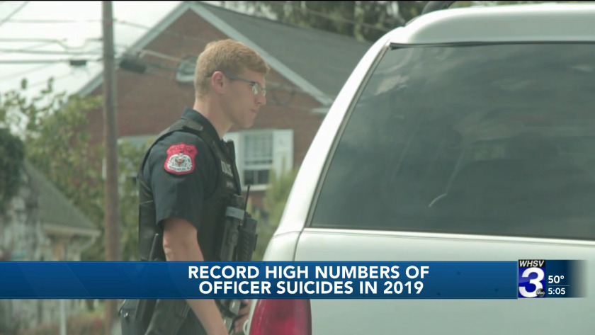 2019 sets record for highest number of police officer deaths by suicide