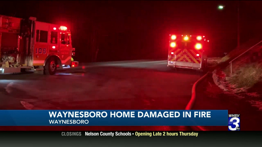 Waynesboro home deemed total loss after Wednesday evening fire