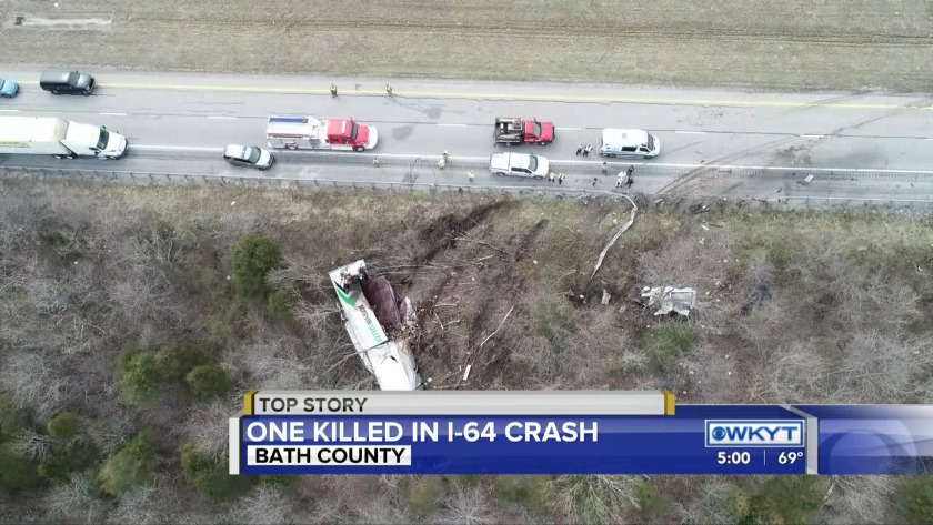 Name of victim in crash on I-64 in Bath County released