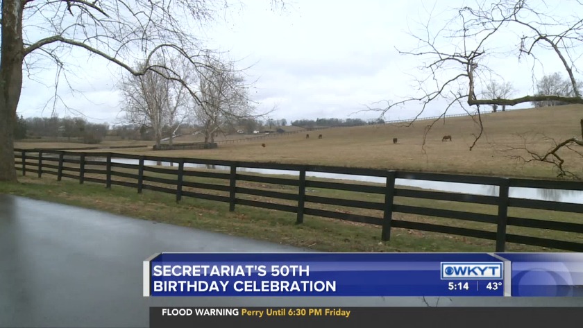 Claiborne Farm celebrating life of legendary Secretariat