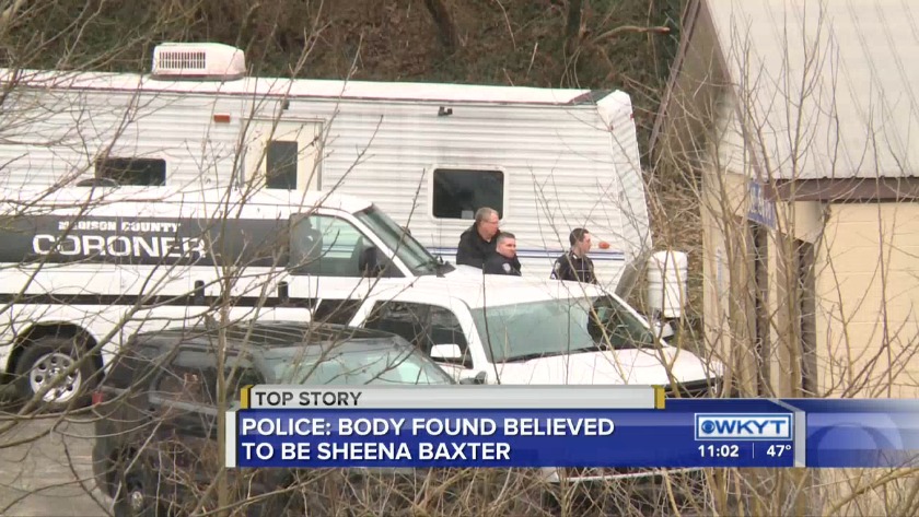 Police confirm body found at storage facility is Sheena Baxter