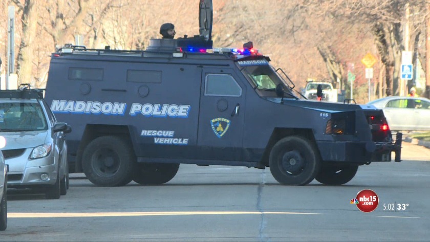 Madison Police, SWAT incident ends, police still trying to find man