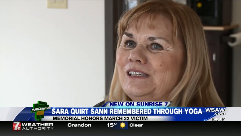 Moving Forward: Sara Quirt Sann's mom finds peace in yoga