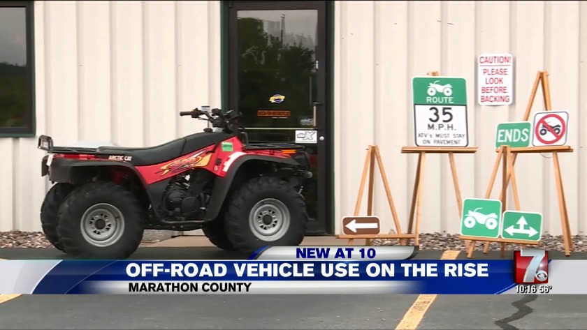 Marathon Co. Sheriffs Office cracks down on ATV, UTV use