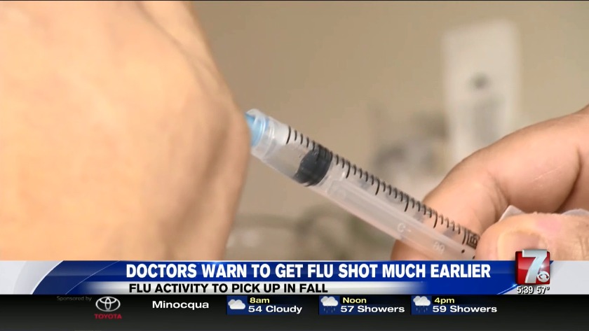 Doctors warn you should get your flu shot much earlier this year