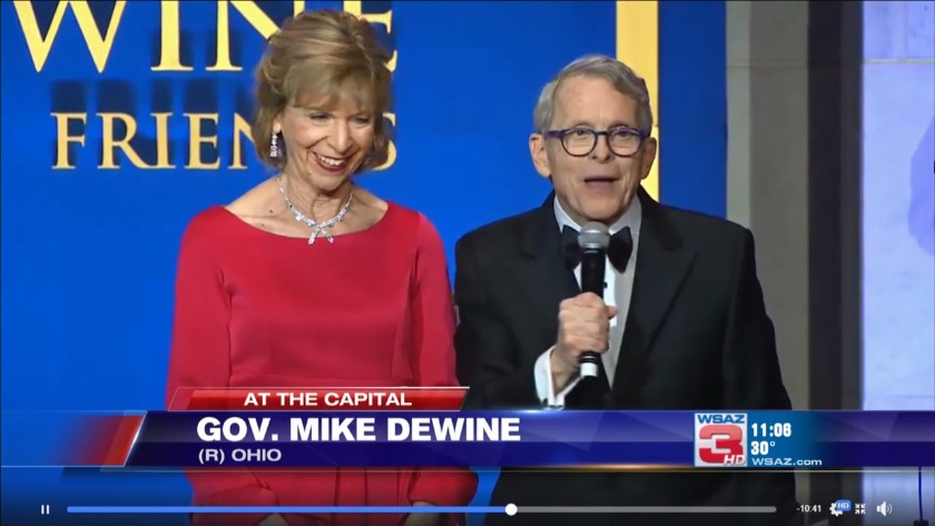 UPDATE: Ohio Gov. Mike DeWine's public inauguration