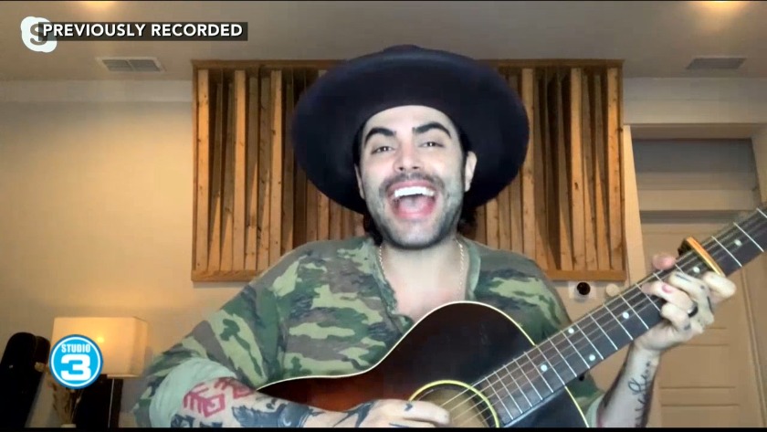 Niko Moon performs 'Good Time' on Studio 3