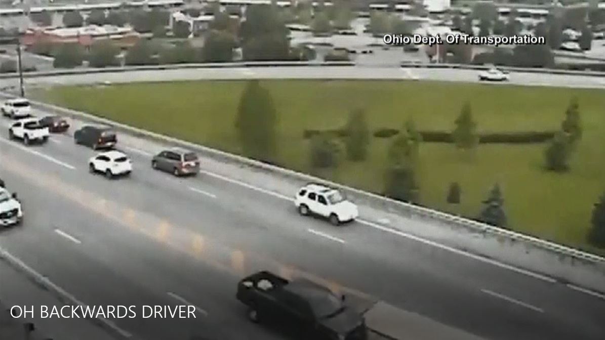 Cars Driving In Reverse