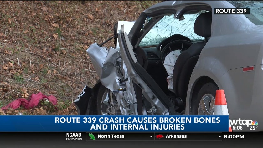 UPDATE: 4 injured in head-on crash on Rt. 339 near Belpre