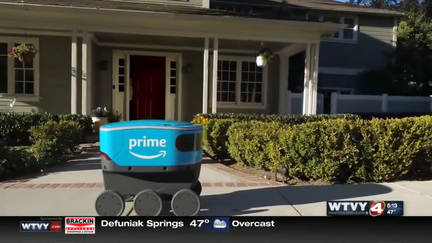 Amazon Delivery Robots