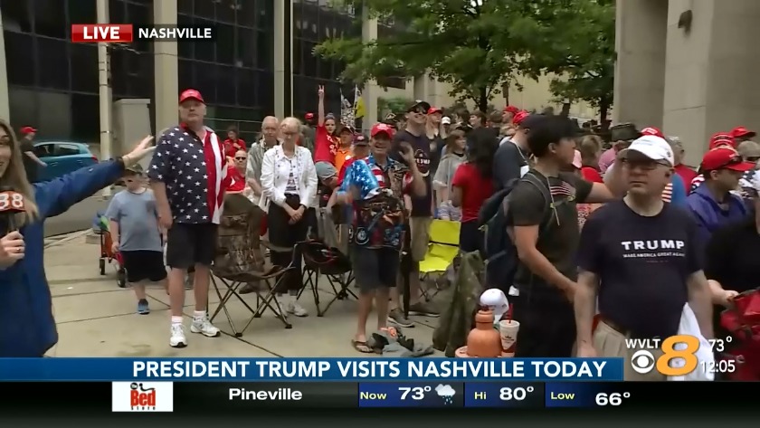 Trump at rally: Tennessee 'home of hardworking American patriots'