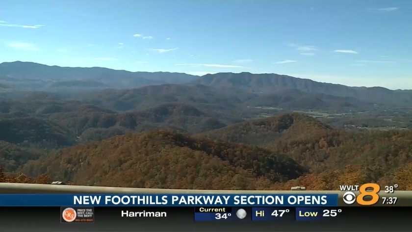 "Missing Link" of Foothills Parkway opens this weekend