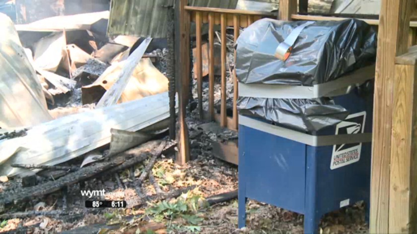 'There's nothing left': Fire destroys 110-year-old post office in Floyd ...